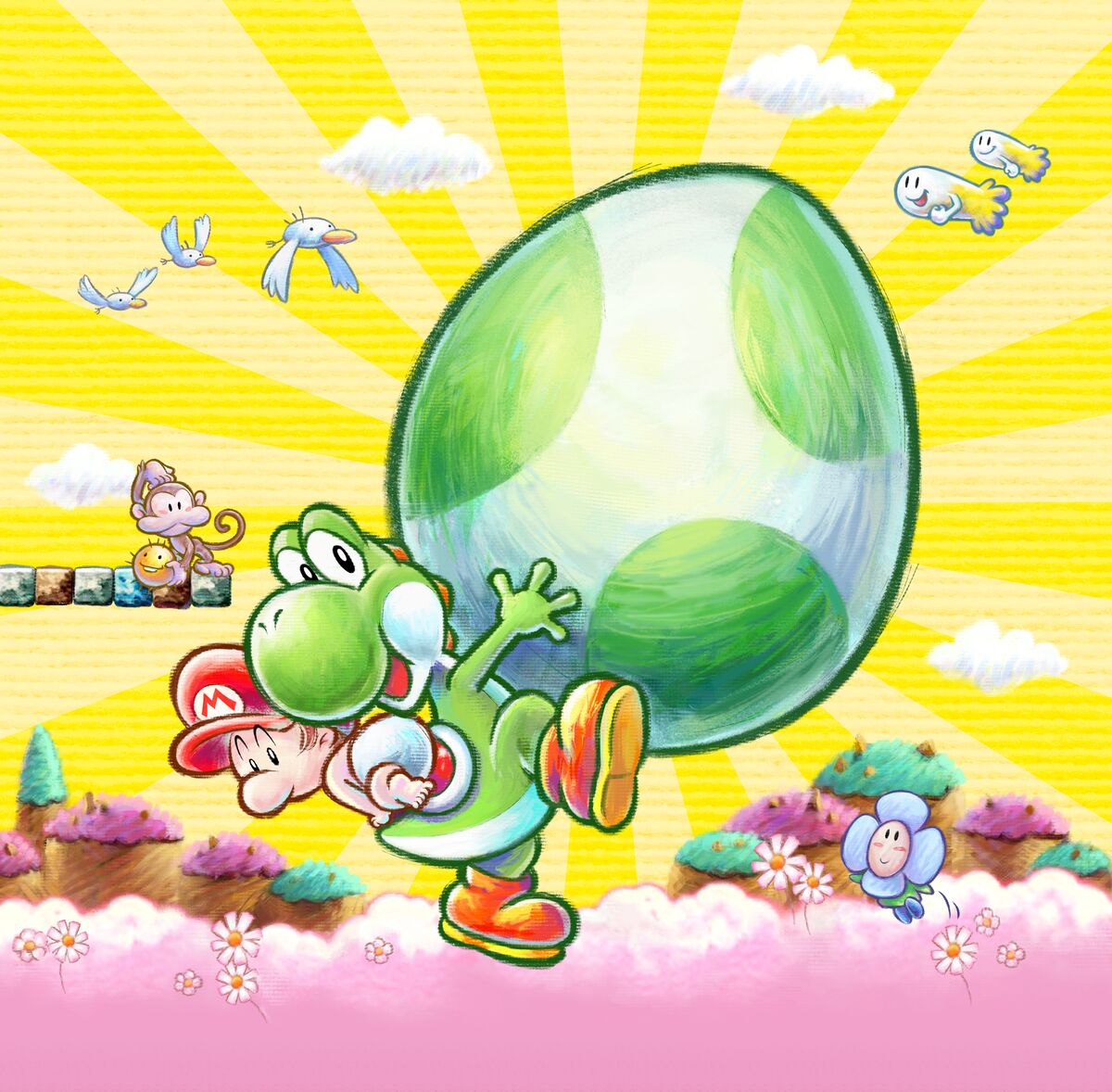 File:Box Artwork (alt) - Yoshi's New Island.jpg - Super Mario Wiki, the ...