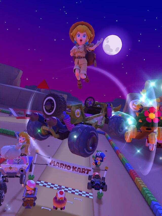 File:MKT Sunset Tour End.jpg - Super Mario Wiki, the Mario encyclopedia