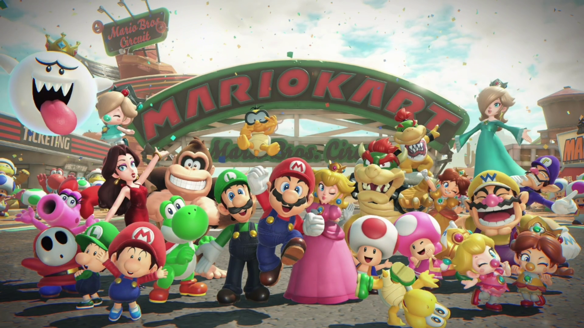 Staff Credits (Mario Kart World theme) - Super Mario Wiki, the Mario ...