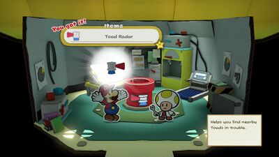 Toad Radar - Super Mario Wiki, the Mario encyclopedia