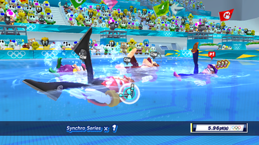 Synchronized Swimming - Super Mario Wiki, the Mario encyclopedia