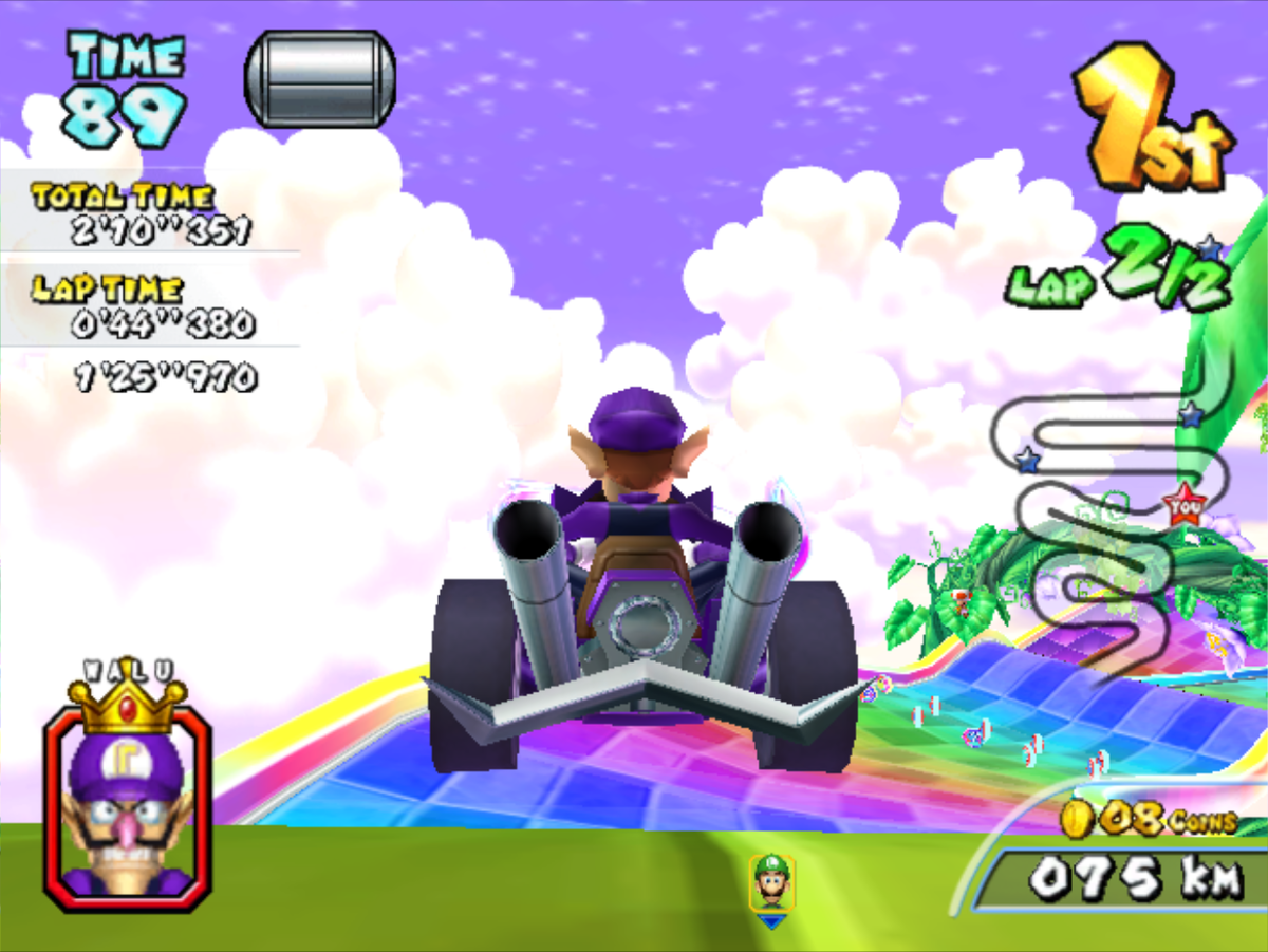 File:RainbowDownhillRamp.png - Super Mario Wiki, the Mario encyclopedia