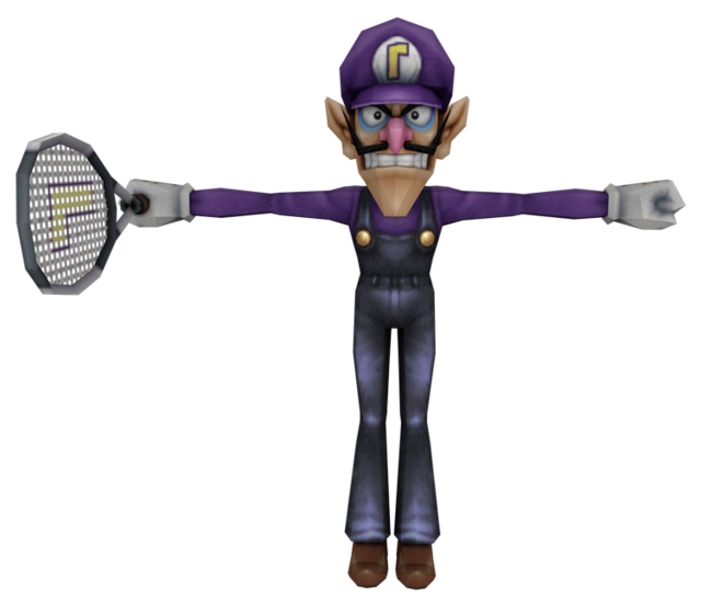 File:SSBBWaluigiModel.png - Super Mario Wiki, the Mario encyclopedia