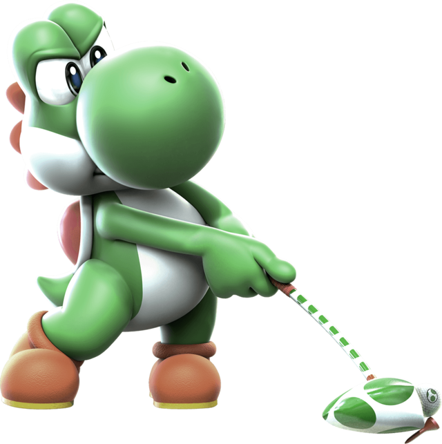 File:MSS Yoshi Golf Artwork.png - Super Mario Wiki, the Mario encyclopedia