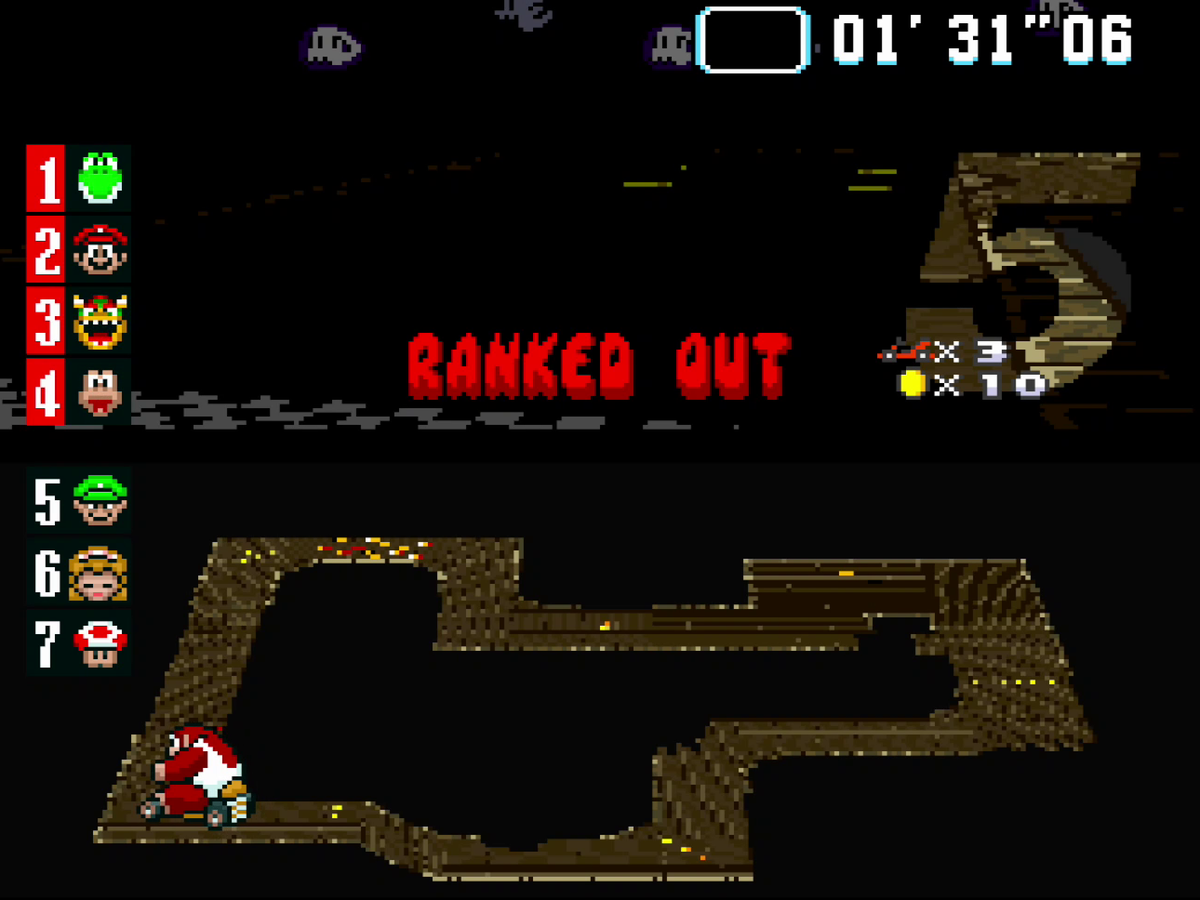 Finish! (5th – 8th Place) (Super Mario Kart) - Super Mario Wiki, the ...