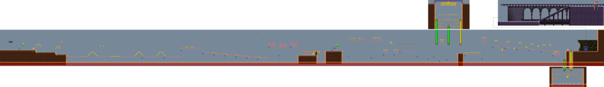 File:NSMBU Iggy's Volcanic Castle Map.png - Super Mario Wiki, the Mario ...