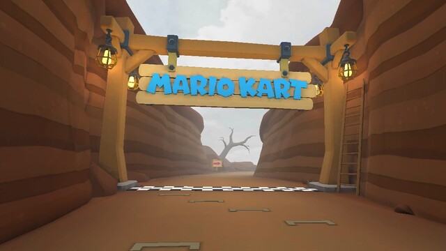 File:MKT N64 Choco Mountain Starting Line.jpg - Super Mario Wiki, the ...