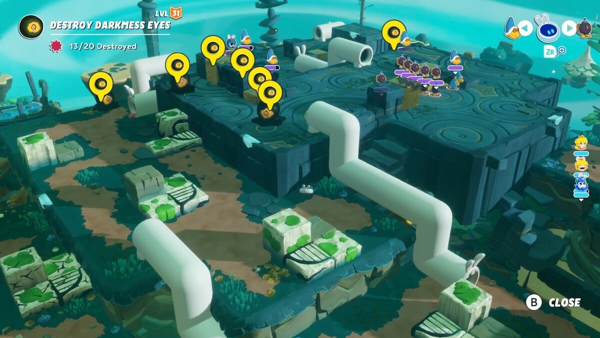 Darkmess in the Jungle - Super Mario Wiki, the Mario encyclopedia