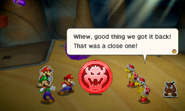 Red medallion - Super Mario Wiki, the Mario encyclopedia