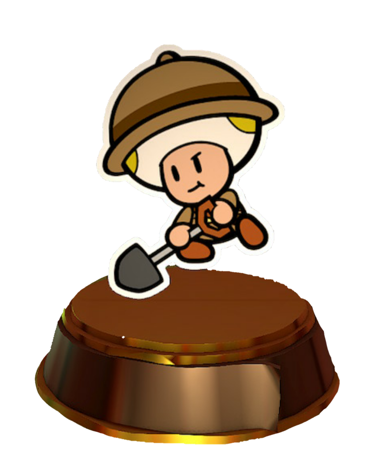 File:PMTOK Professor Toad Collectable Treasure.png - Super Mario Wiki ...