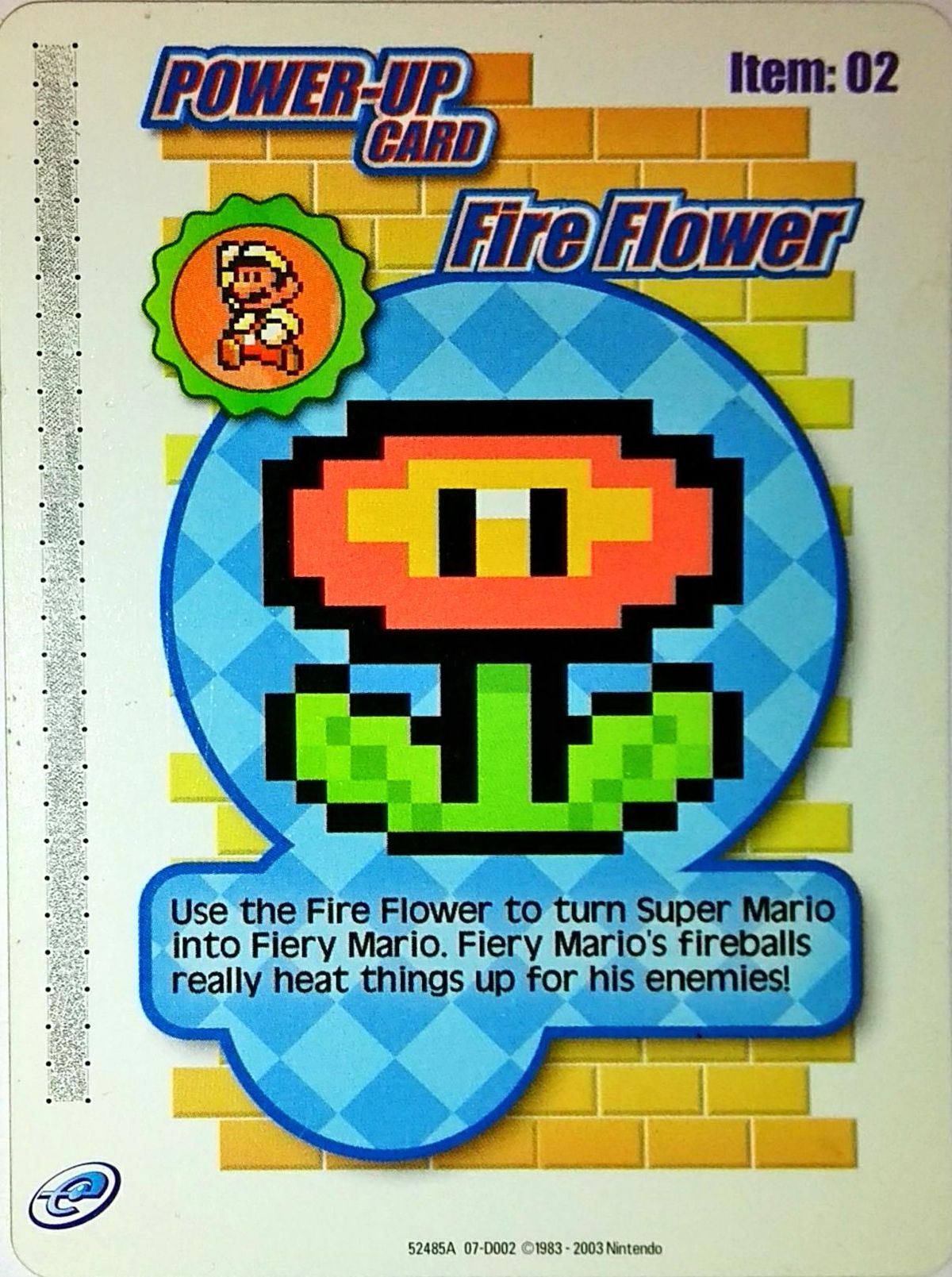 File:FireFlower e-Reader.jpg - Super Mario Wiki, the Mario encyclopedia