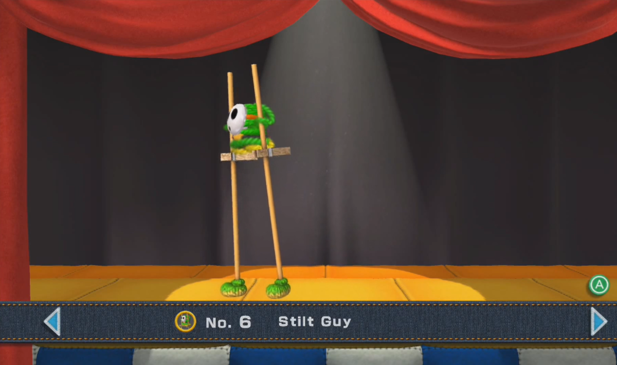 File:Scrapbook Theater Stilt Guy.png - Super Mario Wiki, the Mario ...