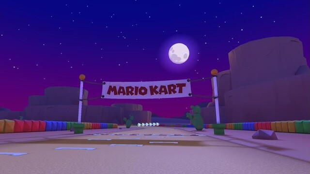 File:MKT GBA Sunet Wilds Starting Line Night.jpg - Super Mario Wiki ...