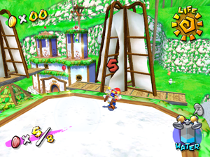 Red Coins of Windmill Village - Super Mario Wiki, the Mario encyclopedia