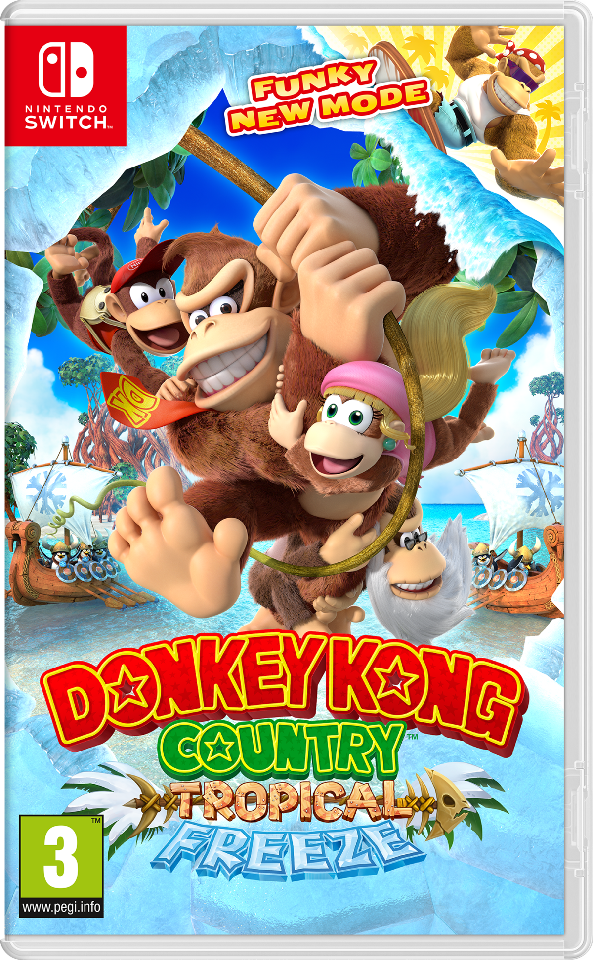 File:DKCTF Switch EU Boxart.png - Super Mario Wiki, the Mario encyclopedia