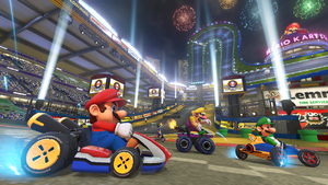 Mario Kart Stadium - Super Mario Wiki, the Mario encyclopedia