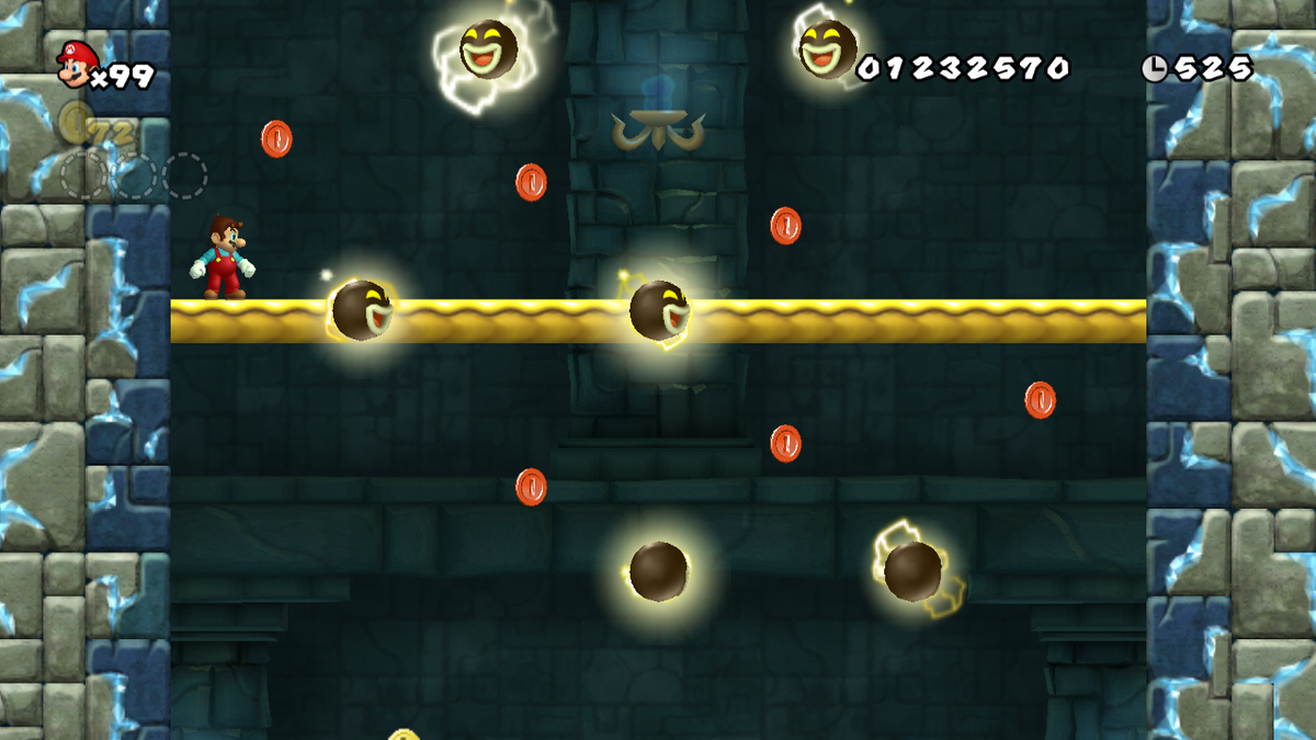 File:NSMBW Amp Screenshot.png - Super Mario Wiki, the Mario encyclopedia