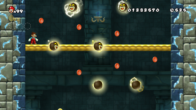 File:NSMBW Amp Screenshot.png - Super Mario Wiki, the Mario encyclopedia