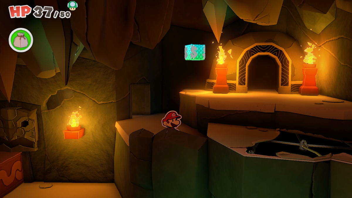 File:PMTOK Earth Vellumental Temple Not-Bottomless Hole 7.png - Super ...