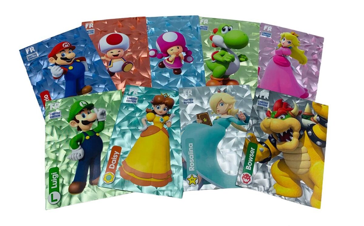 File:Panini SMTCC limited edition cards.jpg - Super Mario Wiki, the ...