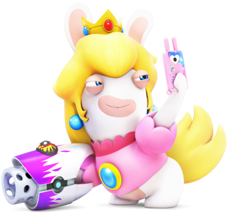 Rabbid Peach - Super Mario Wiki, the Mario encyclopedia