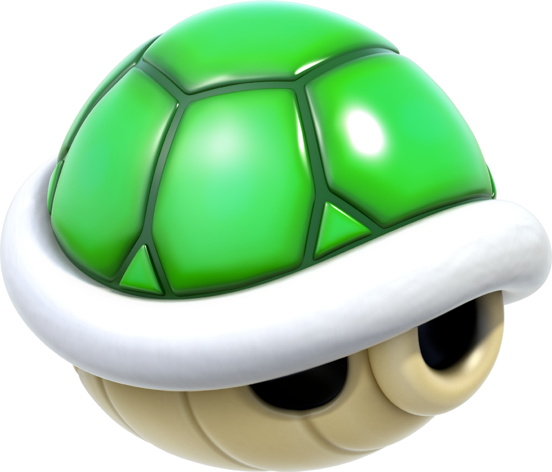 File:Green Shell Artwork - Super Mario 3D World.png - Super Mario Wiki ...