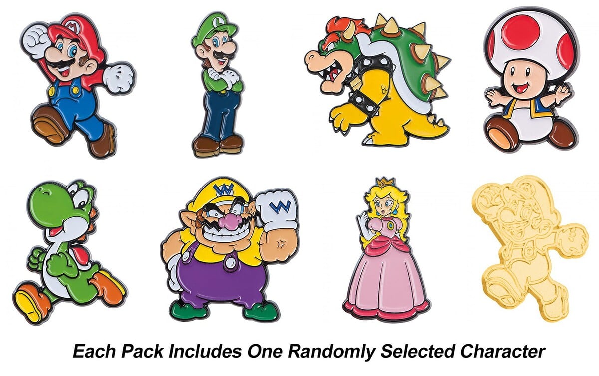 File:Super mario pins series 1.jpg - Super Mario Wiki, the Mario ...