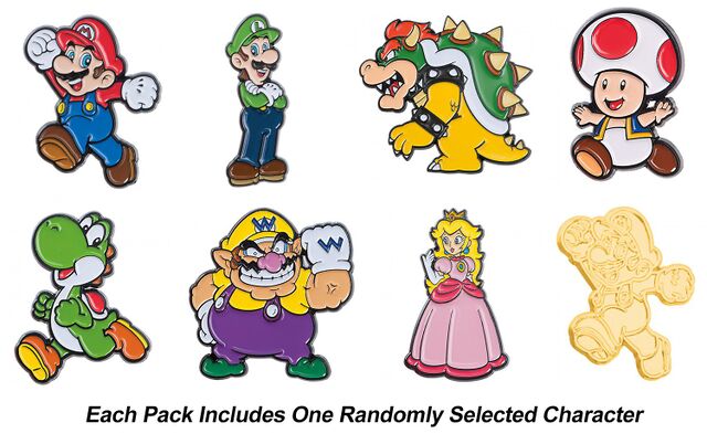 File:Super mario pins series 1.jpg - Super Mario Wiki, the Mario ...