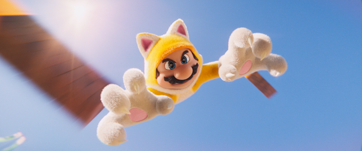 File:Cat Mario's final pounce - TSMBM.png - Super Mario Wiki, the Mario ...