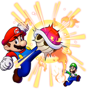 Kick - Super Mario Wiki, the Mario encyclopedia