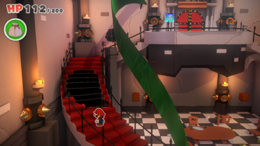 Bowser's Castle (Paper Mario: The Origami King) - Super Mario Wiki, the ...