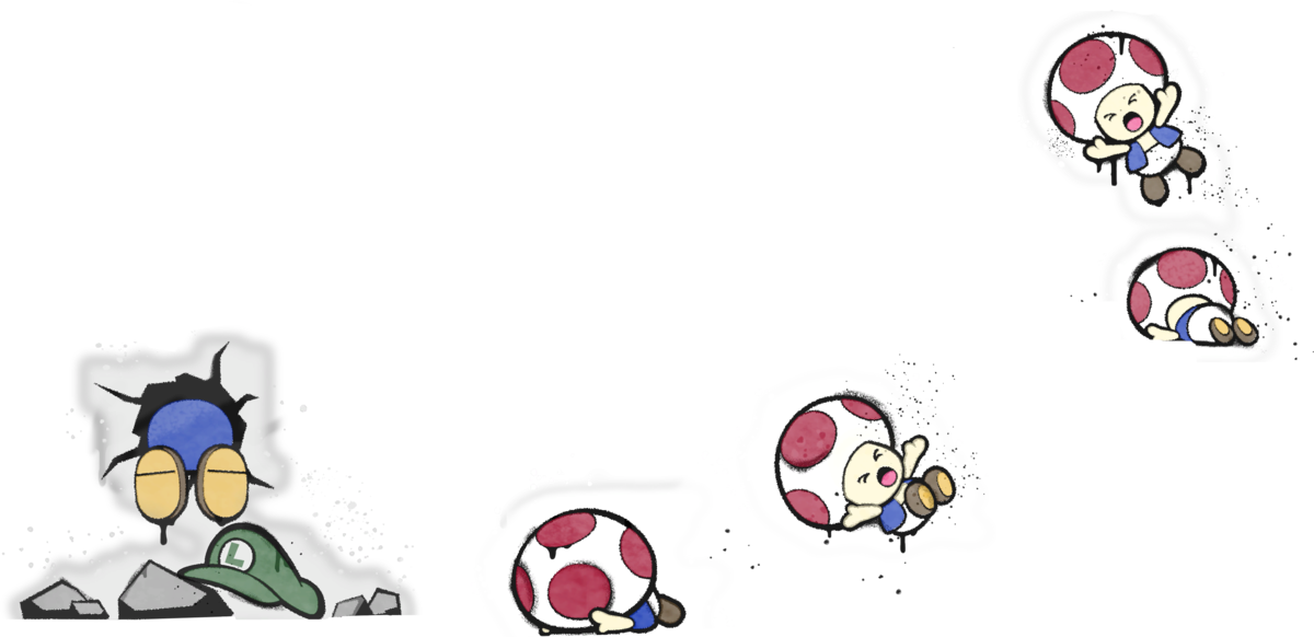 File:PMTOK Graffiti Underground art 7B.png - Super Mario Wiki, the ...