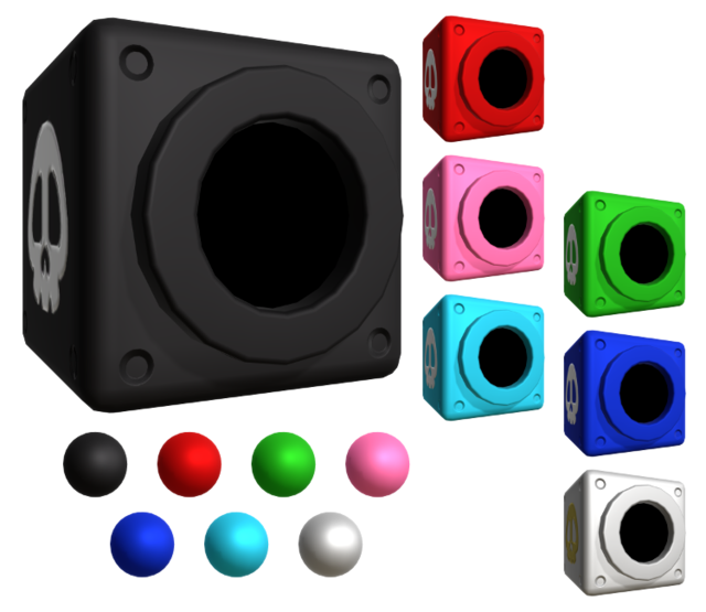 File:Cannon Box Models.png - Super Mario Wiki, the Mario encyclopedia