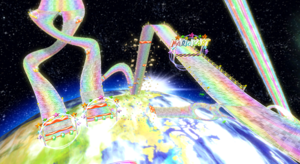 Rainbow Road (Mario Kart Wii) - Super Mario Wiki, the Mario encyclopedia