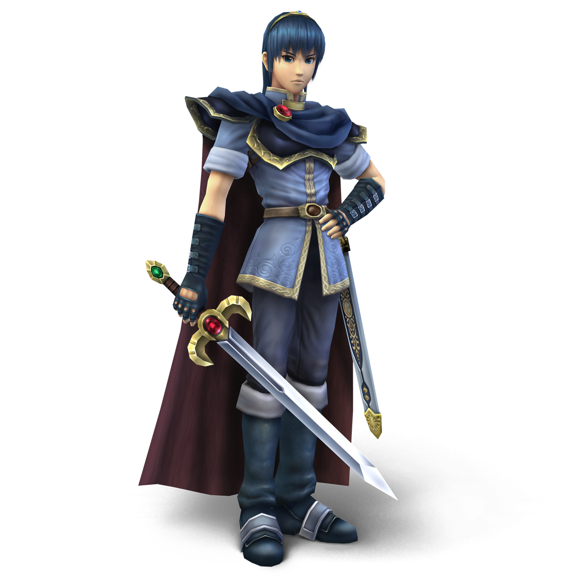 File:Marth - Super Smash Bros Brawl (alt).png - Super Mario Wiki, the ...