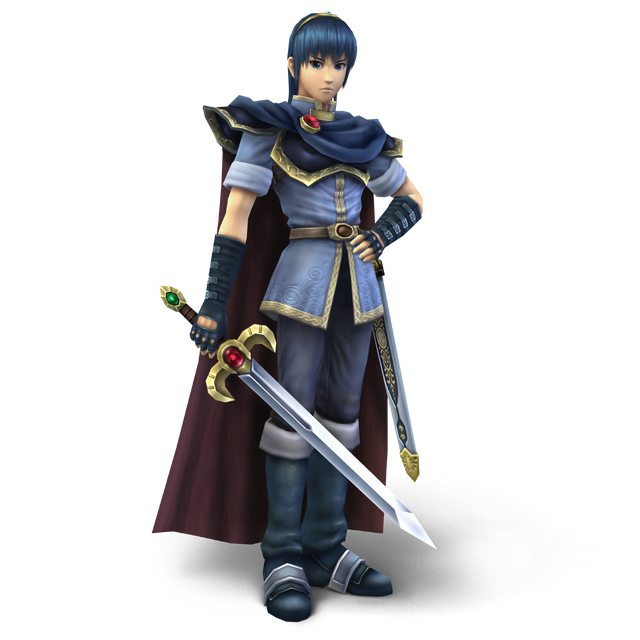 File:Marth - Super Smash Bros Brawl (alt).png - Super Mario Wiki, the ...
