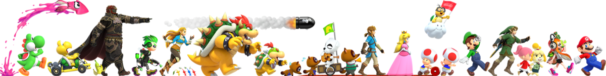 File:NT Group Artwork.png - Super Mario Wiki, the Mario encyclopedia