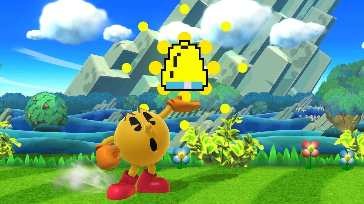 File:Pac-Man Bonus Fruit Bell Wii U.jpg - Super Mario Wiki, the Mario ...