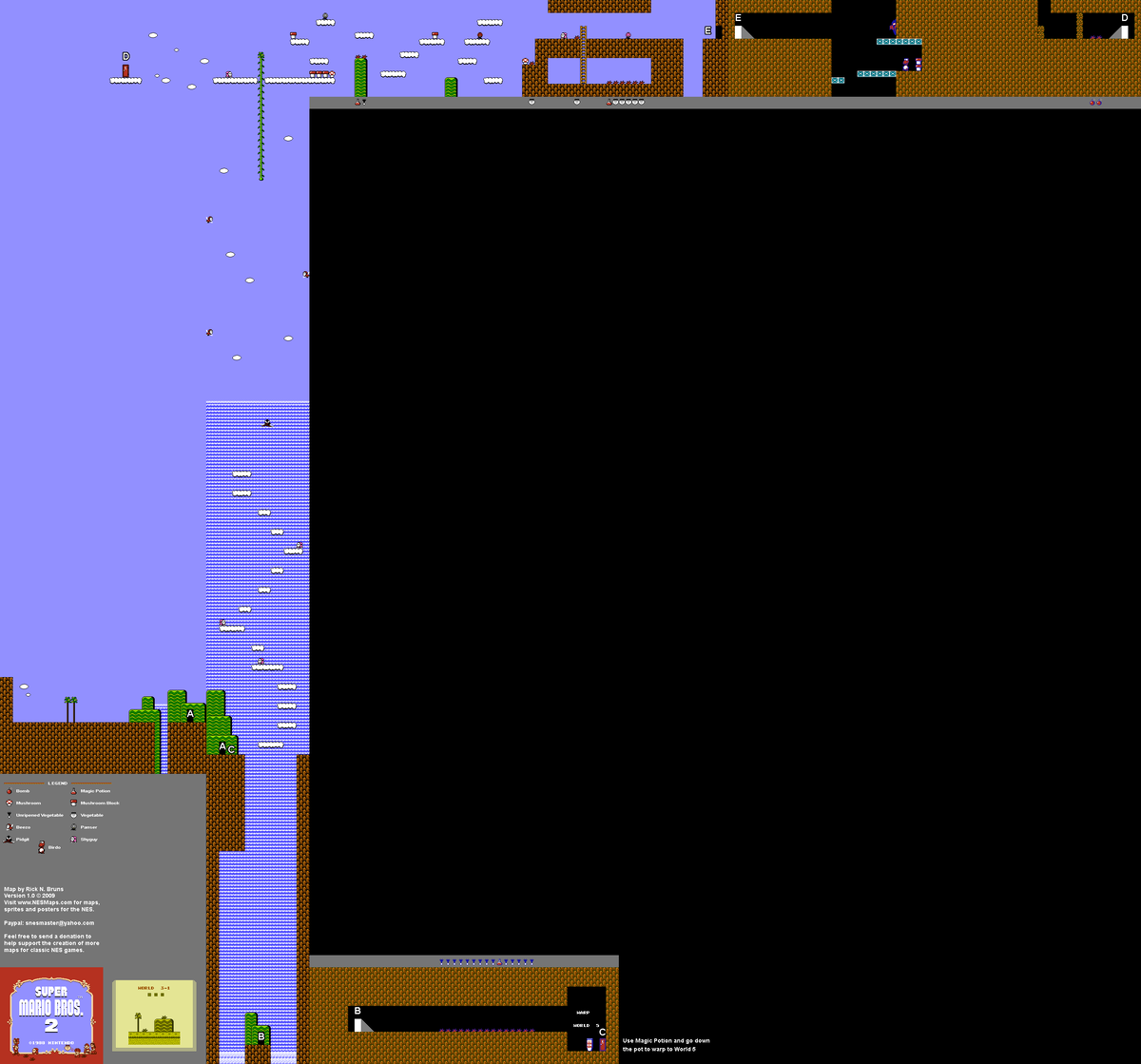 File:SMB2 World 3-1 Map.png - Super Mario Wiki, the Mario encyclopedia