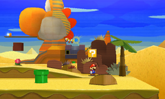 Yoshi Sphinx (landmark) - Super Mario Wiki, the Mario encyclopedia