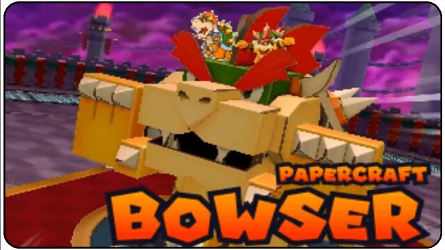 Papercraft Bowser - Super Mario Wiki, the Mario encyclopedia