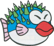 Porcupuffer - Super Mario Wiki, the Mario encyclopedia