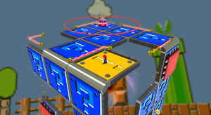 Electric rail - Super Mario Wiki, the Mario encyclopedia