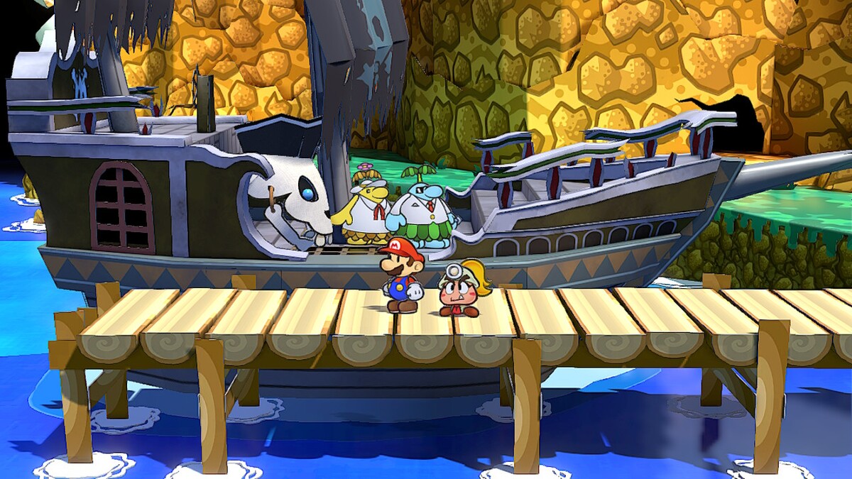 File:TTYDNS Pianta Back to Rogueport.jpg - Super Mario Wiki, the Mario ...