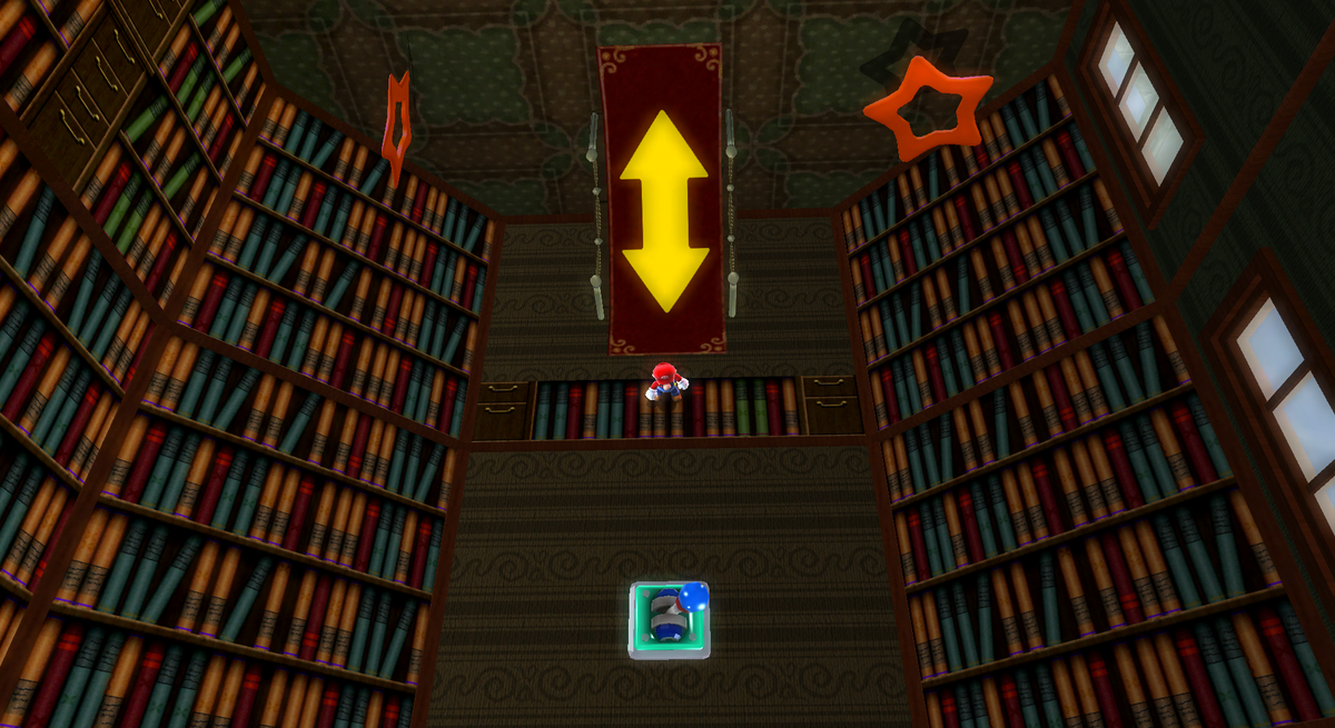 File:SMG Ghostly Library.png - Super Mario Wiki, the Mario encyclopedia