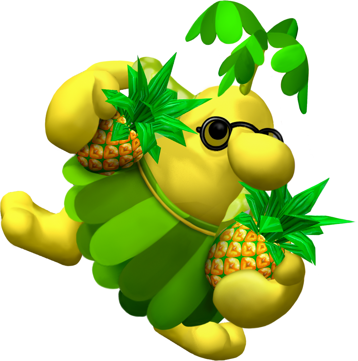 File:SMS - Yellow Pianta (shadowless).png - Super Mario Wiki, the Mario ...