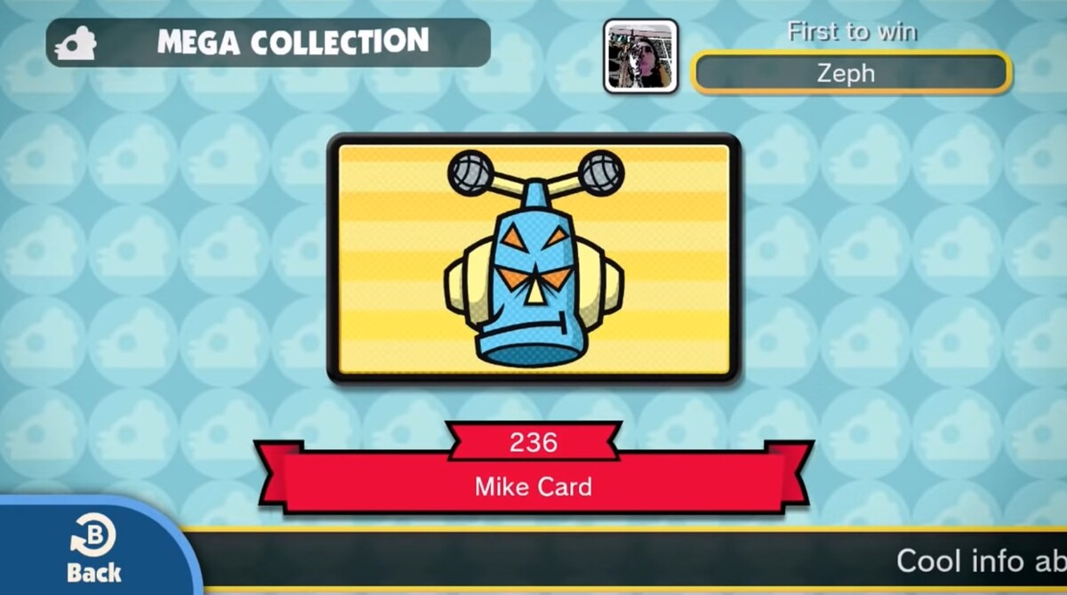 File:236 Mike Card.jpg - Super Mario Wiki, the Mario encyclopedia