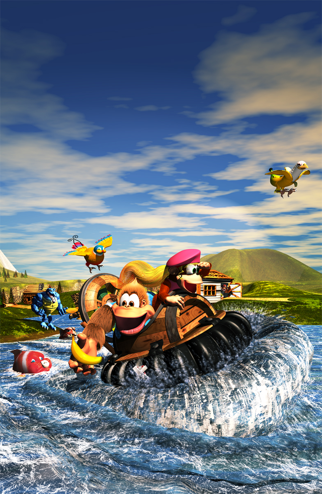 File:DKC3 Scene.png - Super Mario Wiki, the Mario encyclopedia