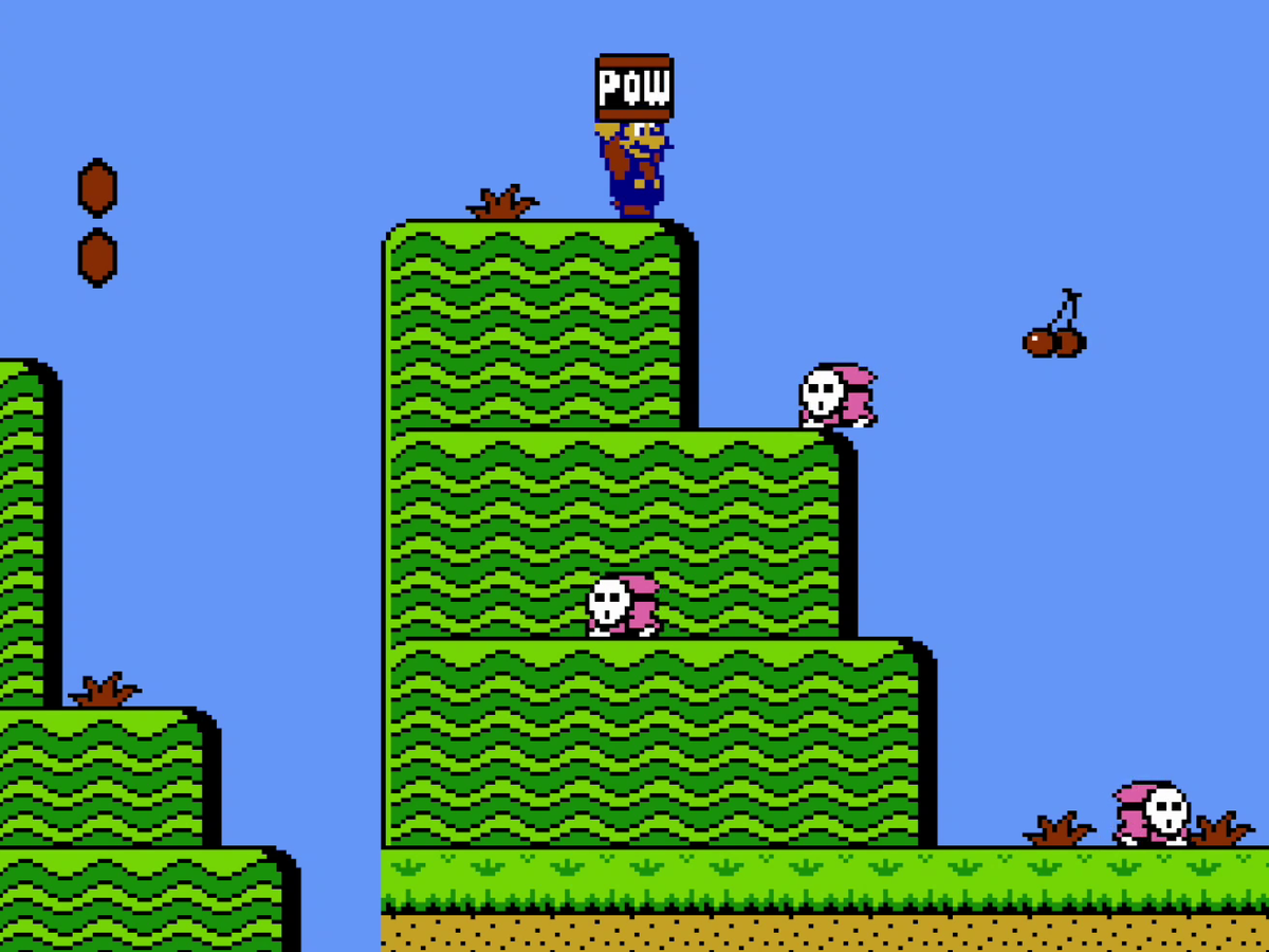 File:NM SMB2 Banner.png - Super Mario Wiki, the Mario encyclopedia