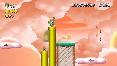Above the Bouncy Clouds - Super Mario Wiki, the Mario encyclopedia